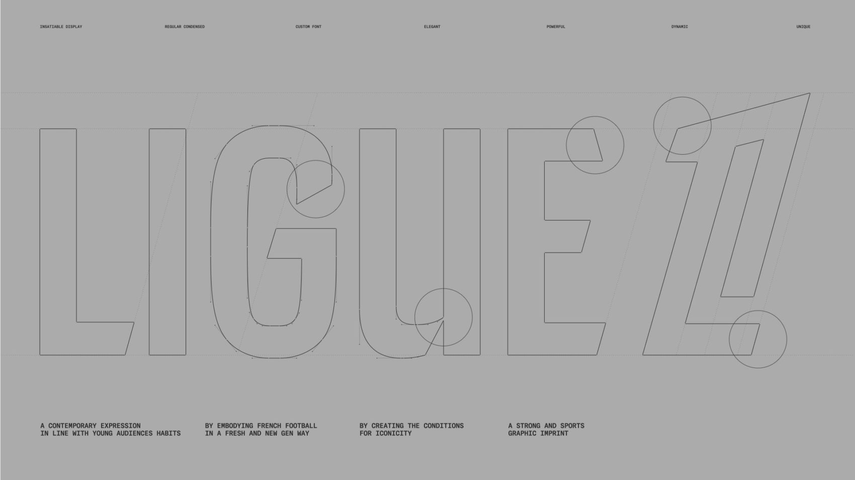 New Identity of League 1 - A Modular & Iconic Mark - Leroy Tremblot ...